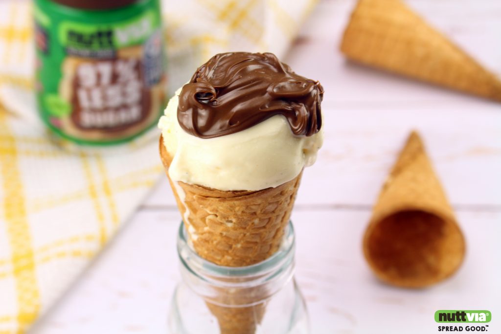 Simple Ice Cream - Nuttvia Hazelnut Spread - Spread Good